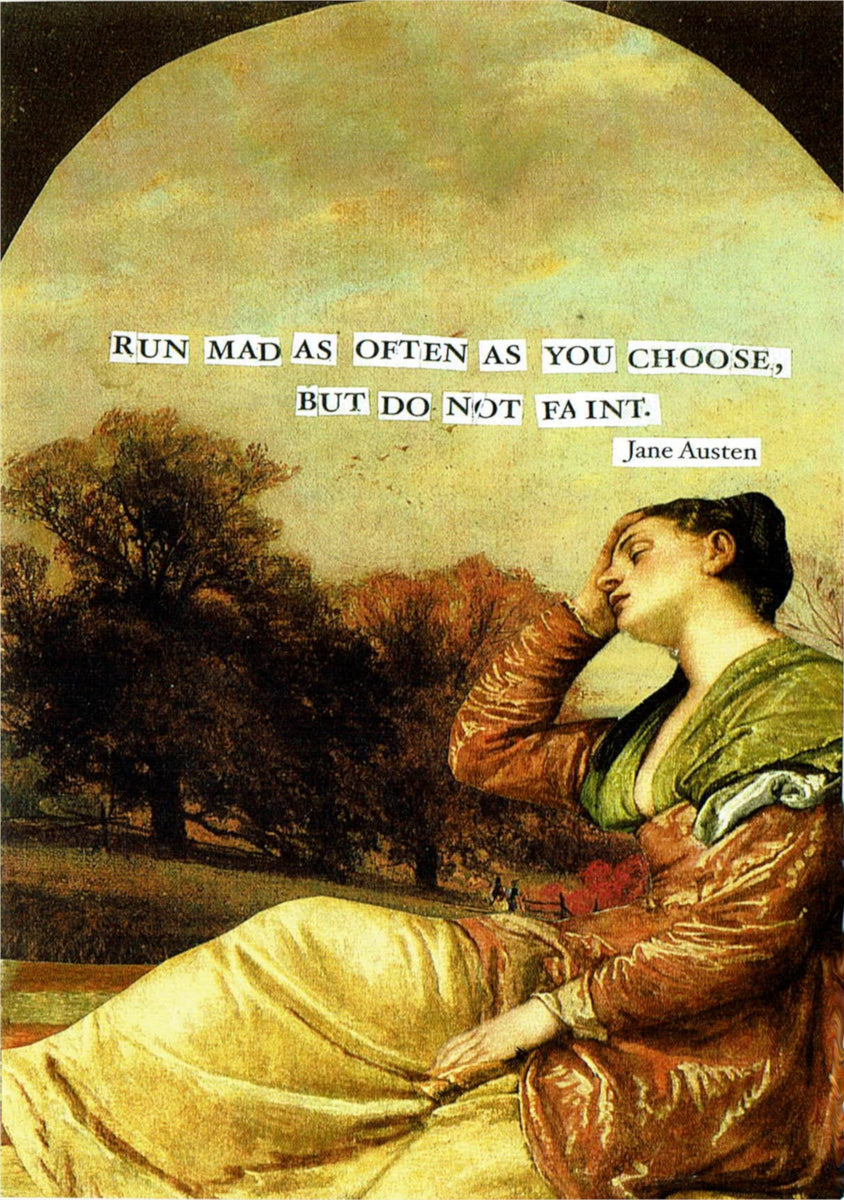Run mad greeting card – CURIOSA